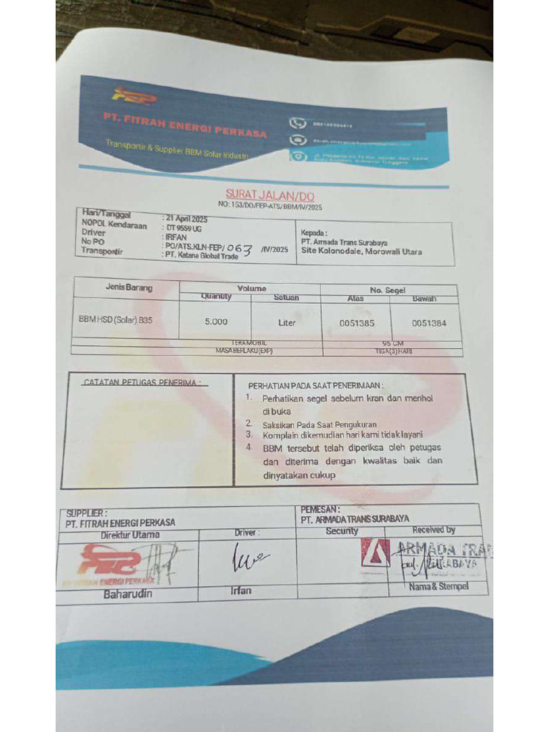 SJ Ba Ats Po 063 Irfan | PDF