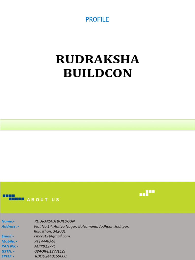 Rudraksha Buildcon 15062021 | PDF