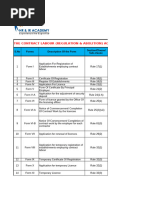 Form XV - Service Certificate | PDF