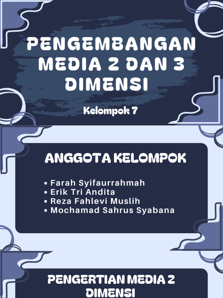 Media Pembelajaran 2 dan 3 Dimensi | PDF