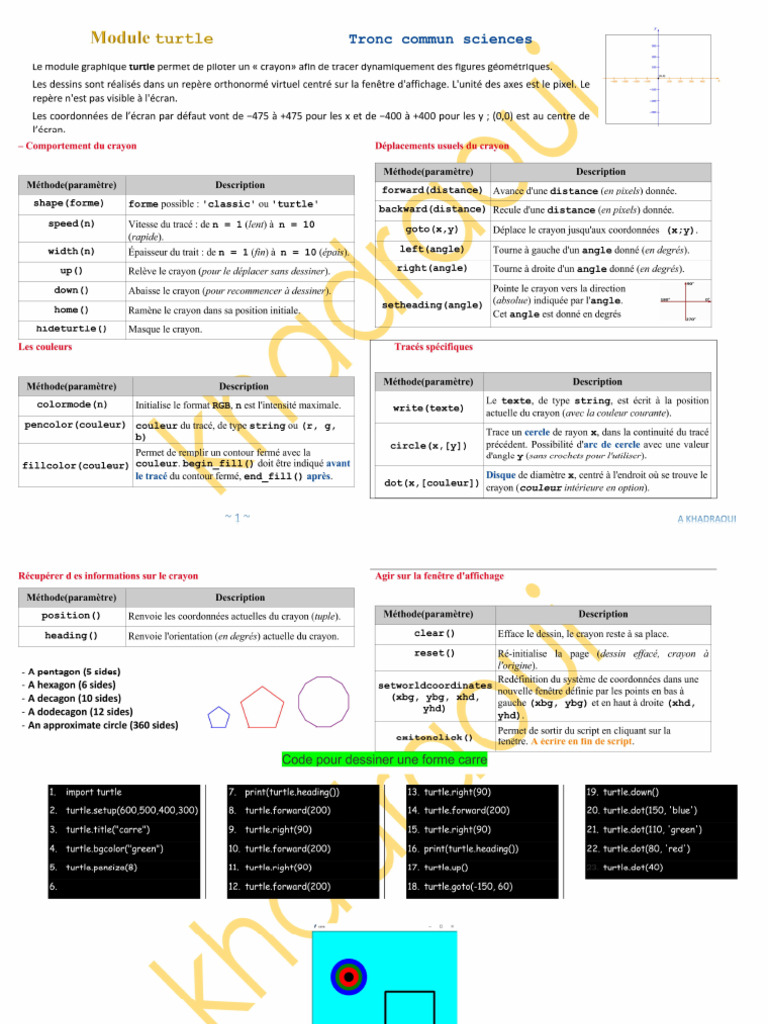 Rusme Turtle Python TCSF Wtsap | PDF