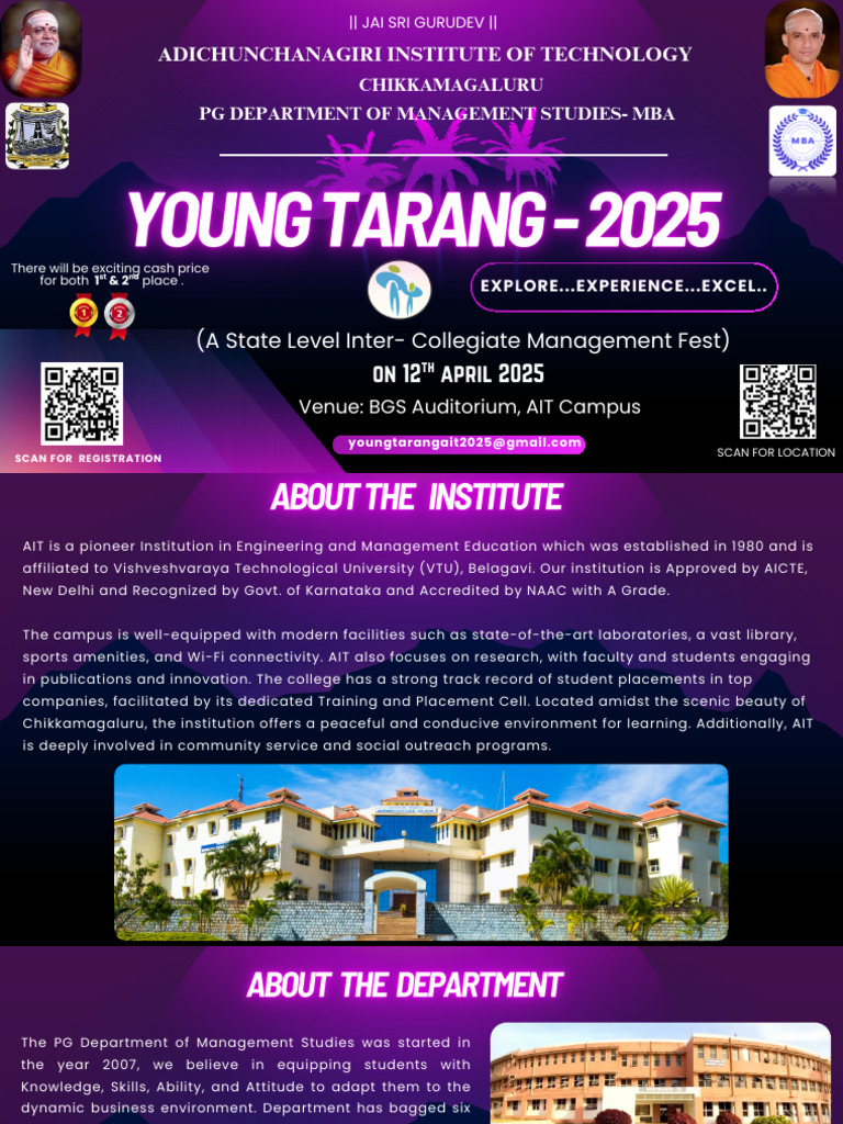 Broucher Young Tarang 2025 | PDF