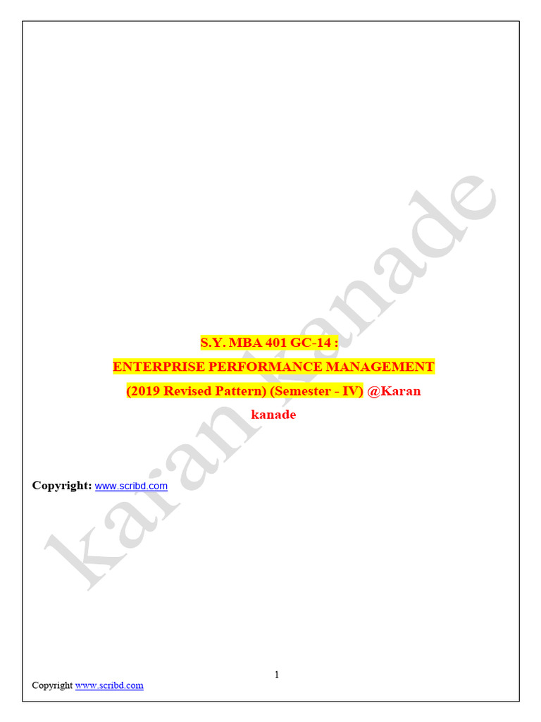 401-Enterprise Performance Management (1)-1_unlocked | PDF | Net Present Value | Internal Rate ...