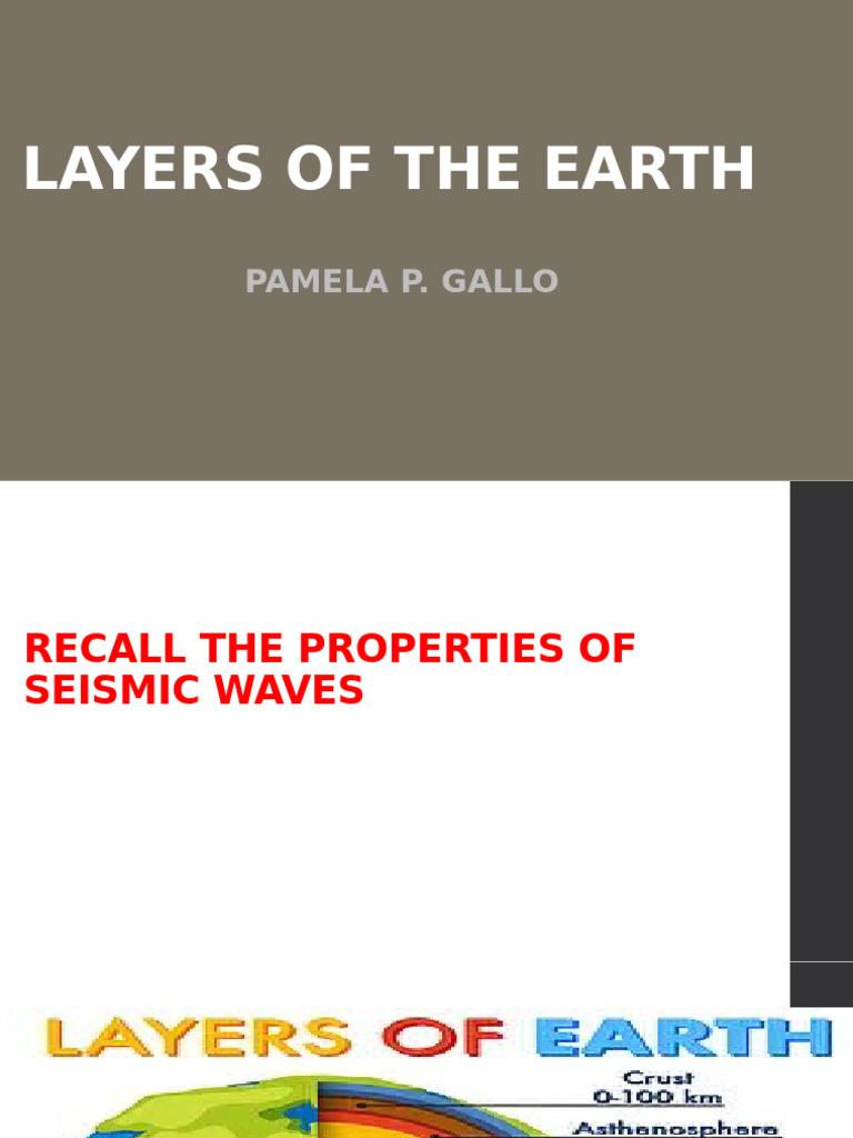 7-Layers of The Earth | PDF