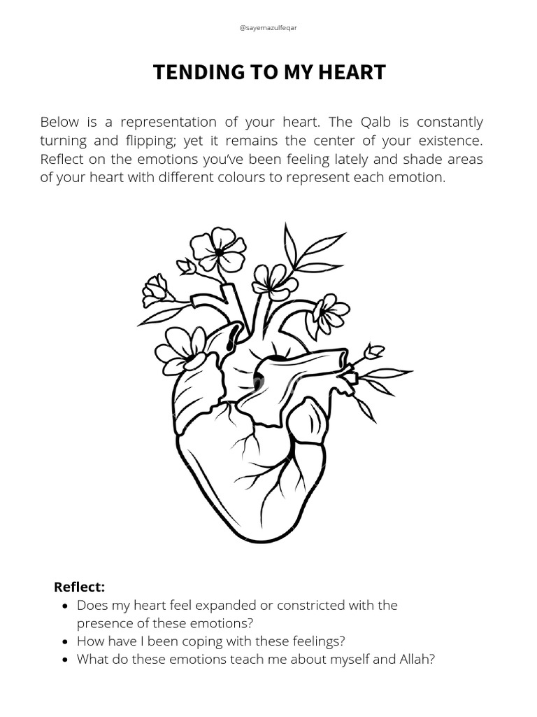 Heart Worksheet | PDF