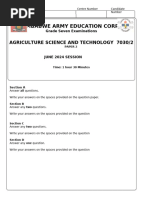 2023 NS_GRADE_7_PRACTICAL_TERM_1 | PDF | Germination | Seed
