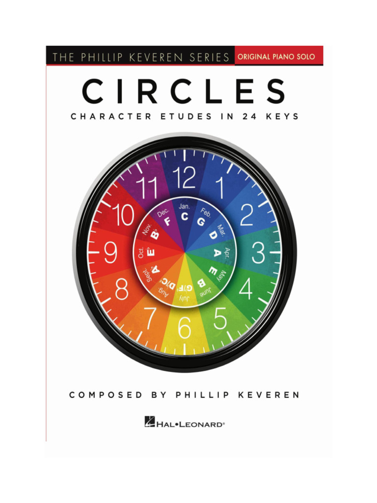 (NEW) Circles Character Etudes in 24 Keys | PDF