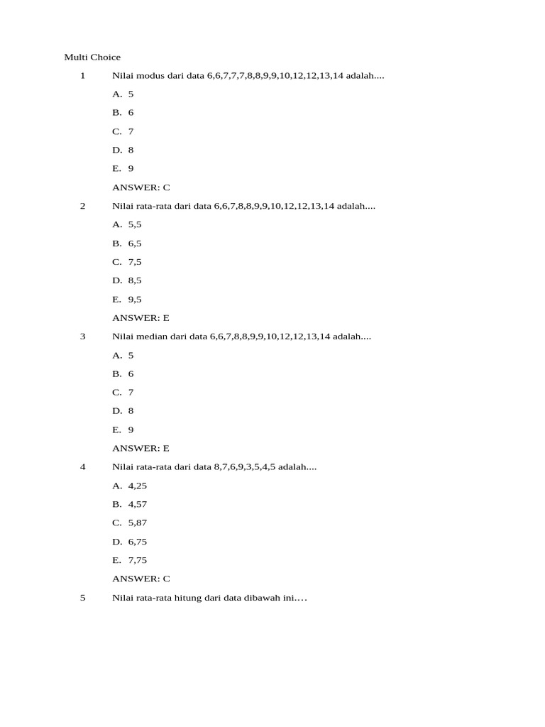 Soal Try Out Matematika Kelas Xii 2025 Rtf[1] | PDF