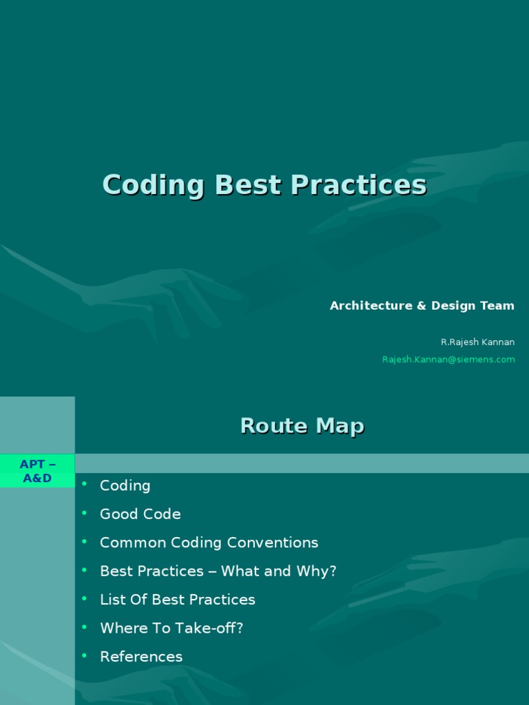 Coding Best Practices Inheritance Object Oriented