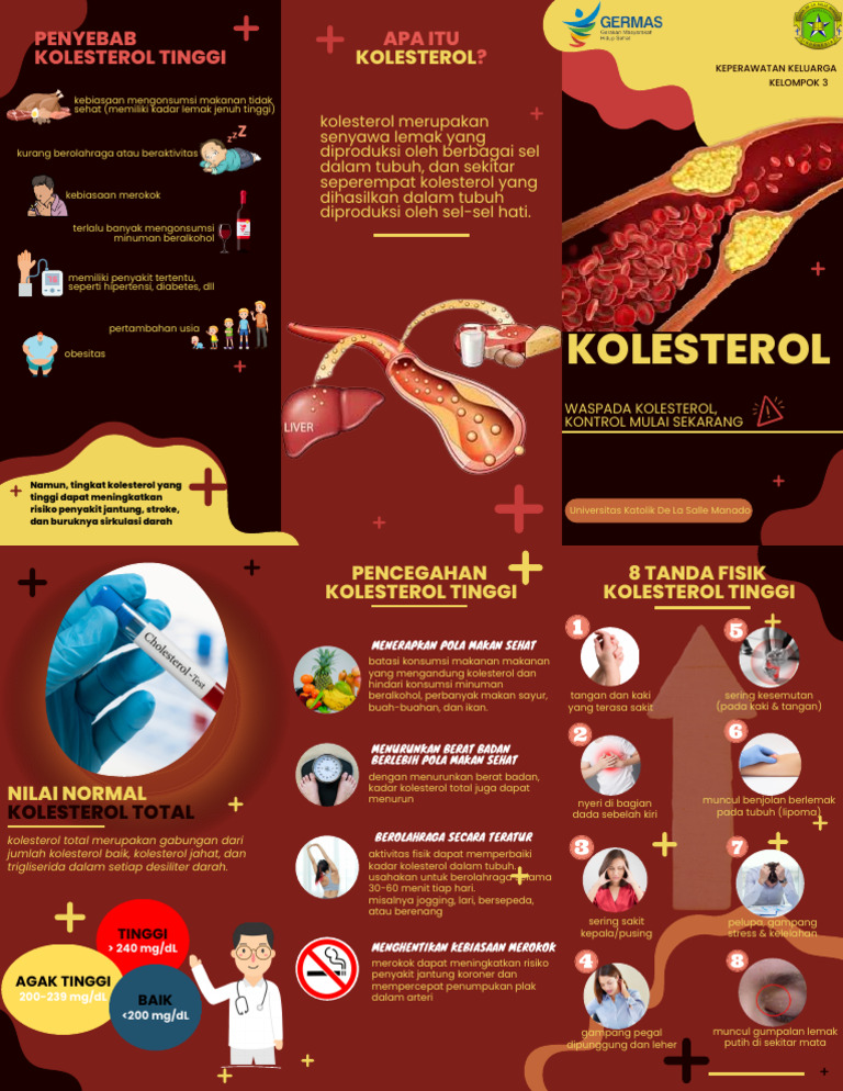 Leaflet Kolesterol | PDF