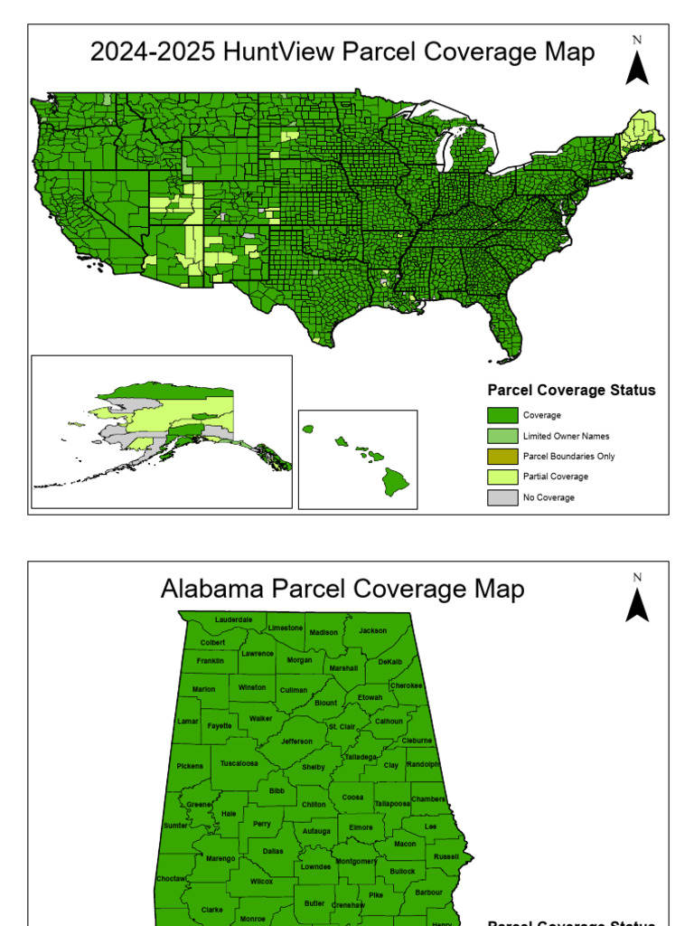 Parcel Coverage | PDF | The United States