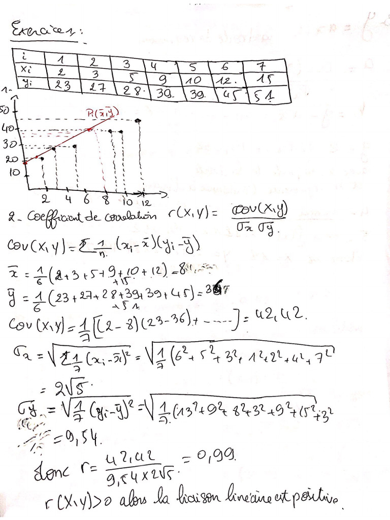 Ex 1 2 3 Statistique Pdf
