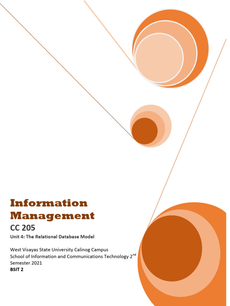 Unit 4 Relational Databse Model | PDF | Relational Model | Relational ...