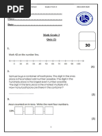 Grade 7 Sequences Worksheet Guide | PDF | Mathematics