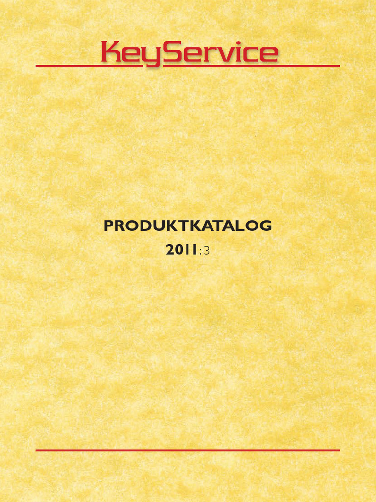 KeyServ Katallog | PDF
