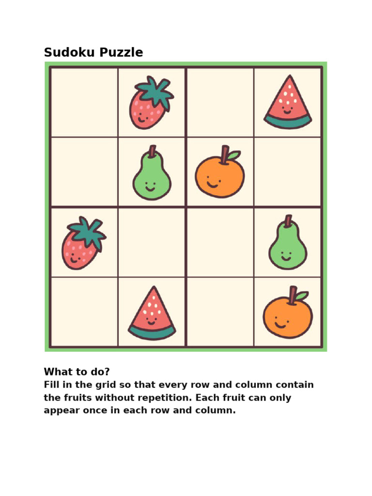 Sudoku and Logic IV Numeracy Puzzle in Eng | PDF
