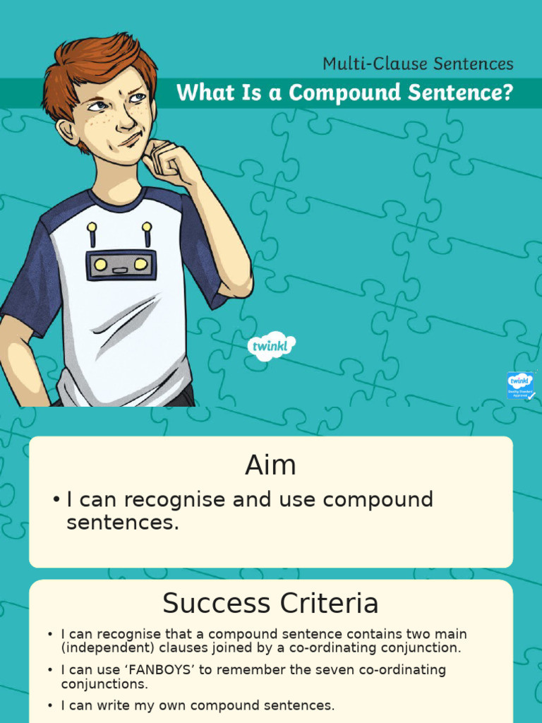 Mastering Compound Sentences with FANBOYS | PDF | Sentence (Linguistics ...