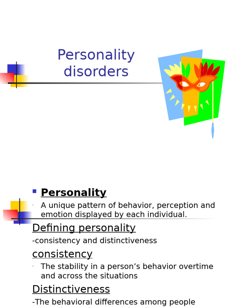 Understanding Personality Disorders | PDF | Personality Disorder ...