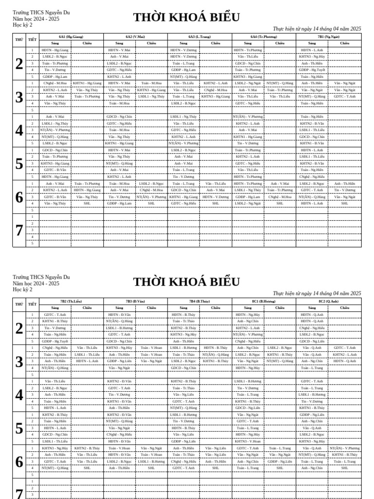 TKB T 14-04-2025 | PDF