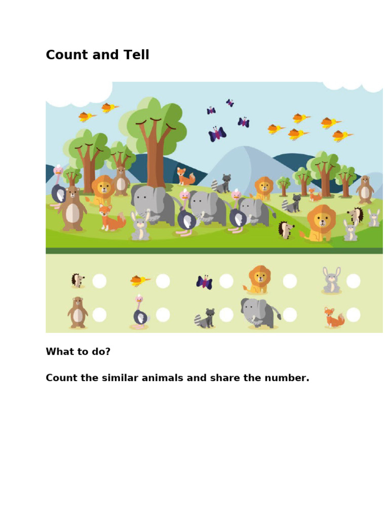 Counting X Numeracy Puzzle in Eng | PDF