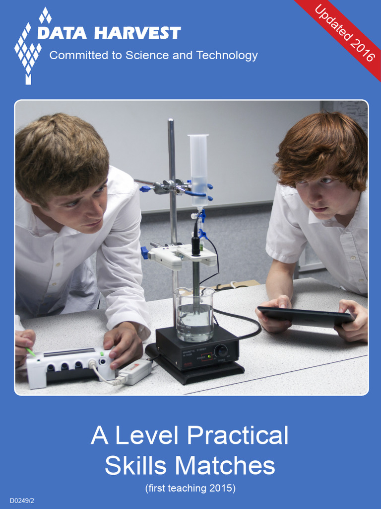 d0249_2_A-Level_Practical_Skills_Matches | PDF | Absorbance | Enzyme