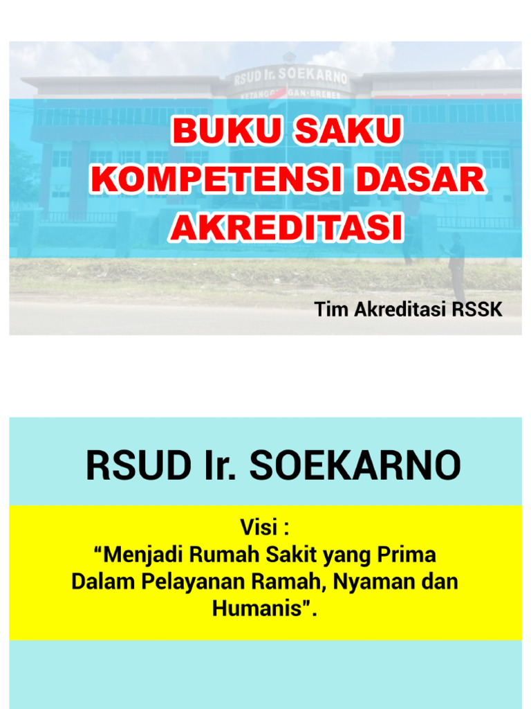 Buku SAKU Akred Rssk | PDF