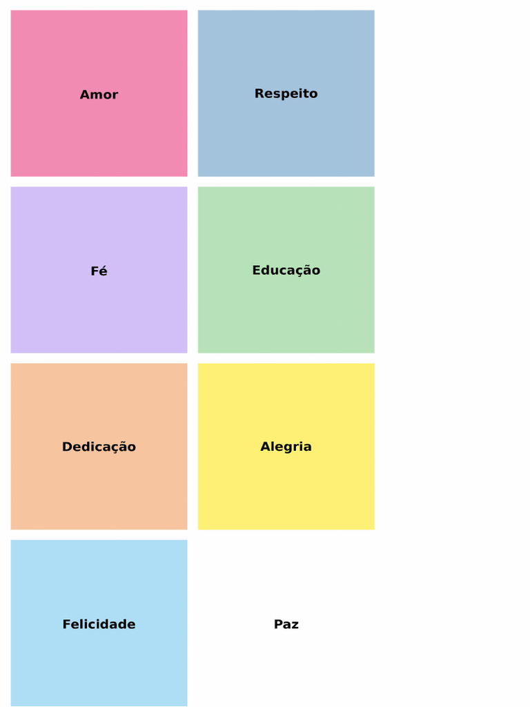Cards Palavras Positivas | PDF