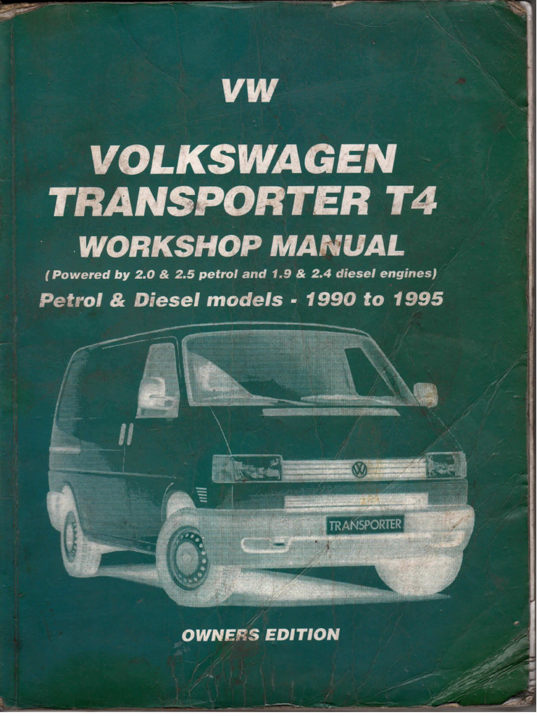 Volkswagen T4 1990 1995 | PDF