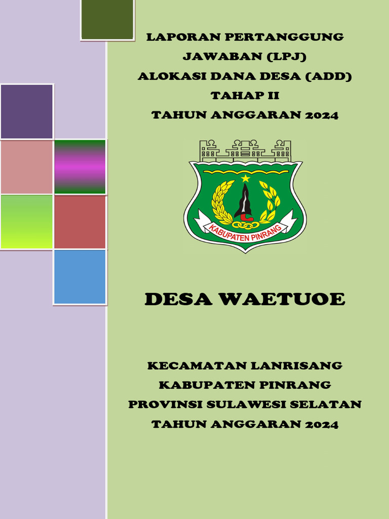 SAMPUL LPJ | PDF