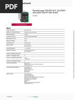 PowerLogic P7 Protection Relay Overview | PDF | Ac Power ...
