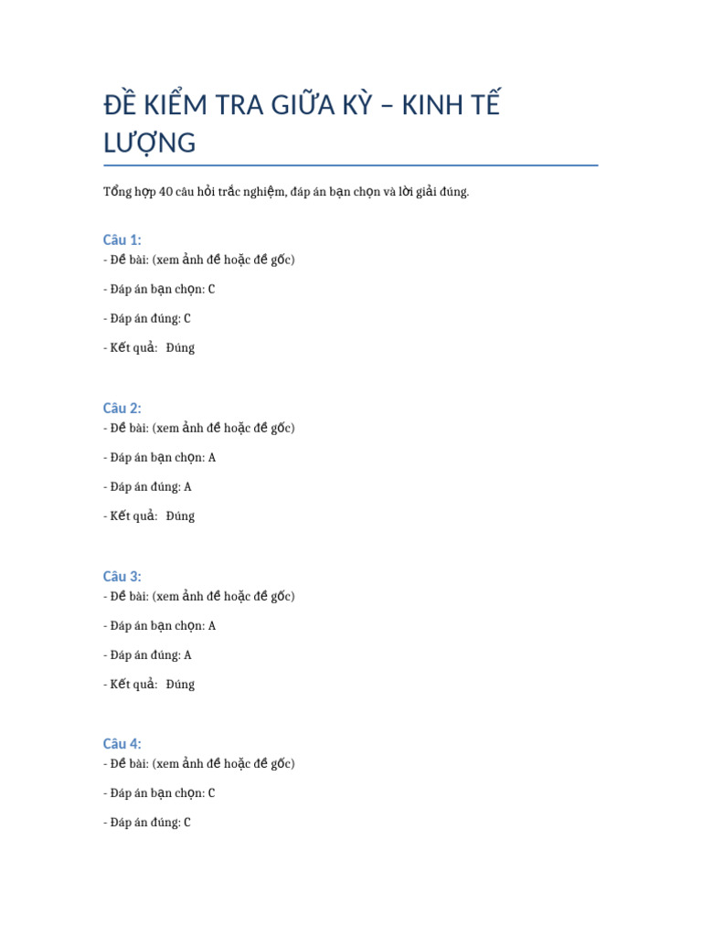 De Kiem Tra Va Dap An Day Du KTL | PDF