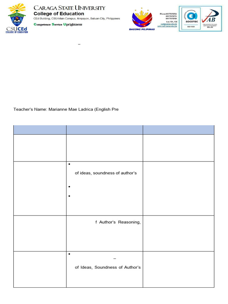 Kent Arc Tuburan - Learning Task 3 - Critiquing A Sample Detailed Lesson Plan | PDF | Lesson ...
