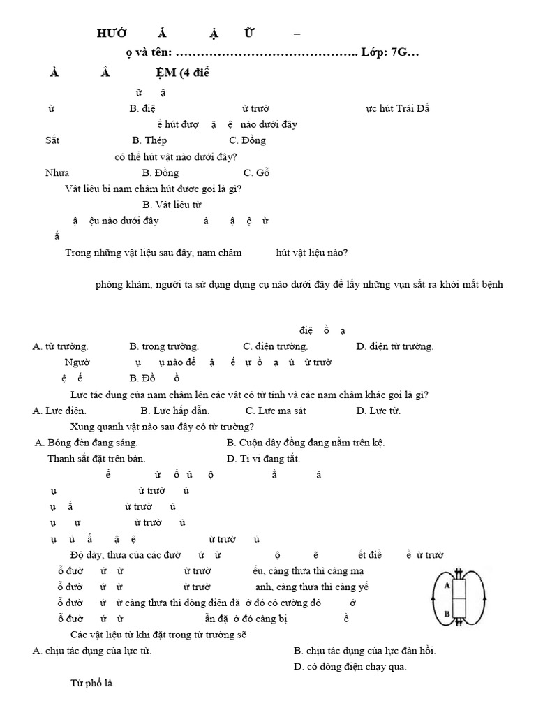 HS - HƯỚNG DẪN ÔN TẬP GK2 - KHTN 7 NH24-25 | PDF