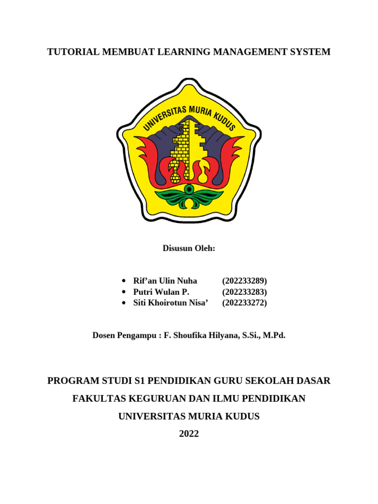 Tutorial Membuat Learning Management System | PDF