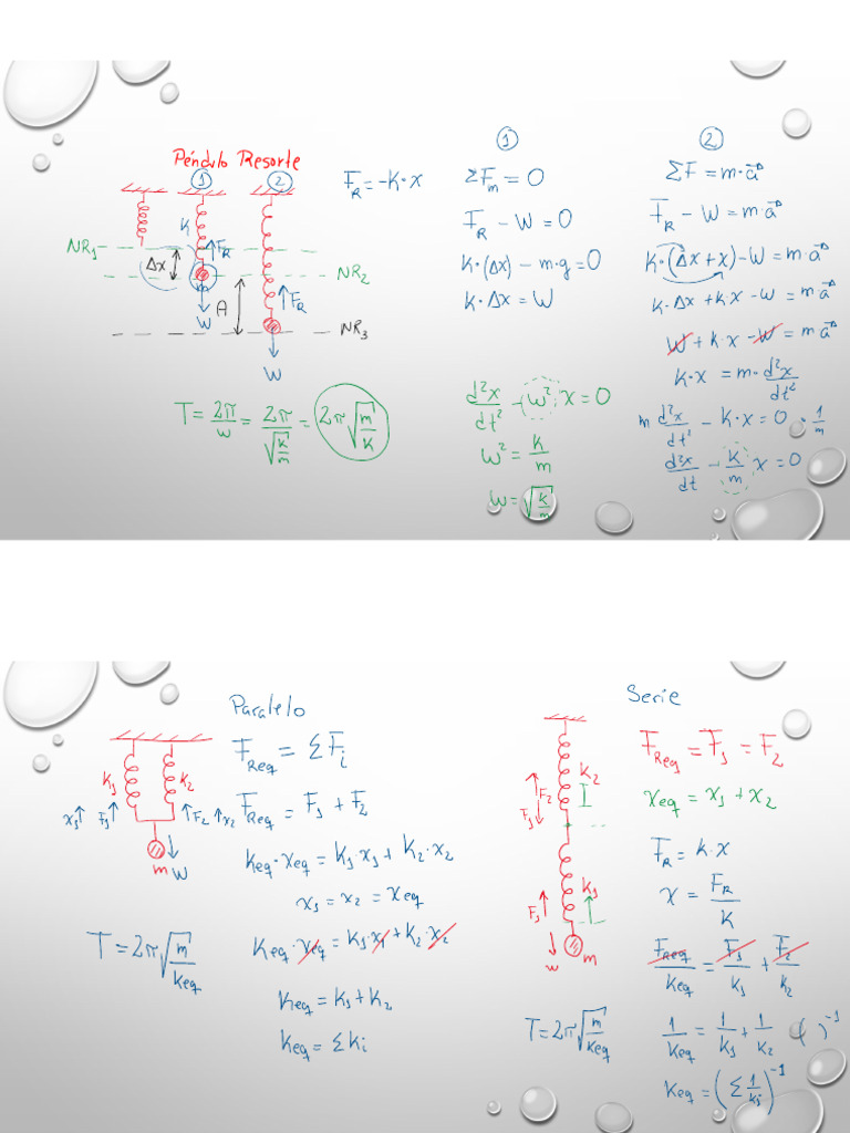 Tipos de Pendulos | PDF