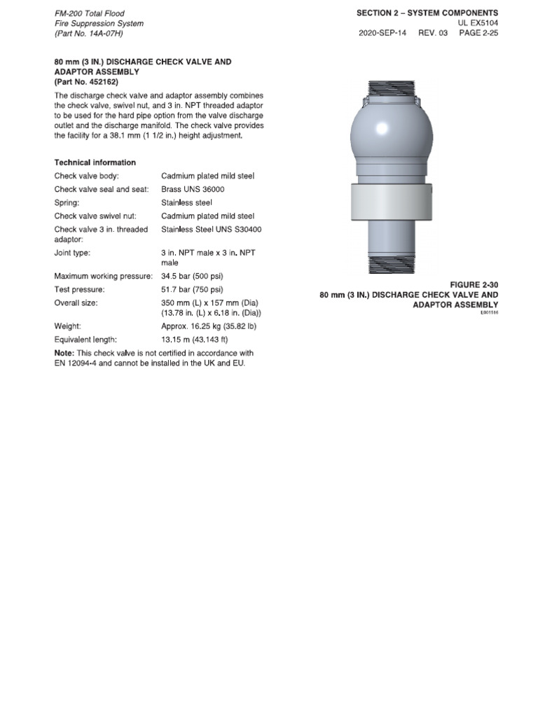 Check Valve - Flexible Hose | PDF
