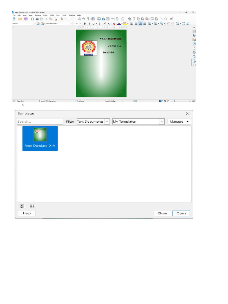 Veer Template X A | PDF