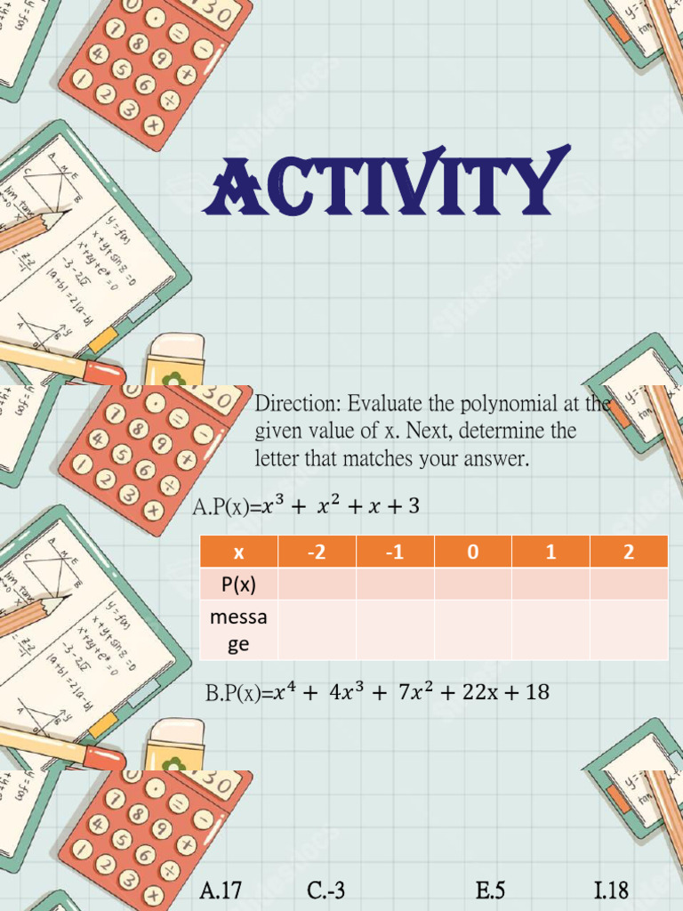 Remainder Theorem | PDF