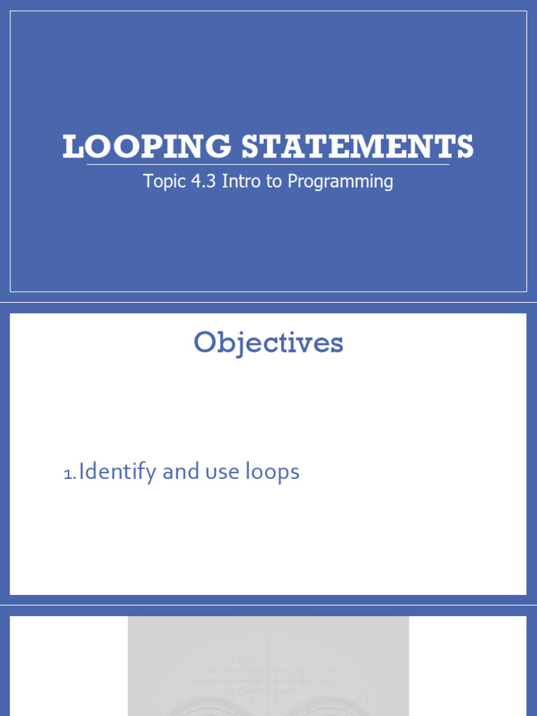 1 - 5 - Looping Statements (HLSL) | PDF