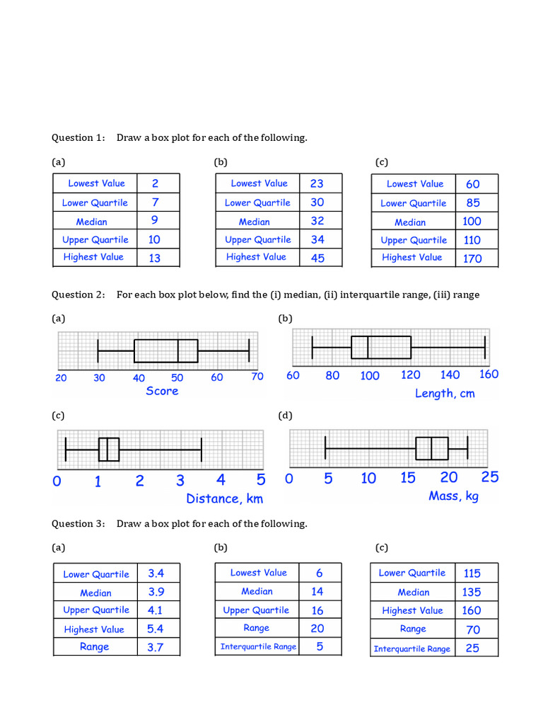 Homework - Year 9 - 20241123 | PDF | Statistical Analysis | Teaching ...