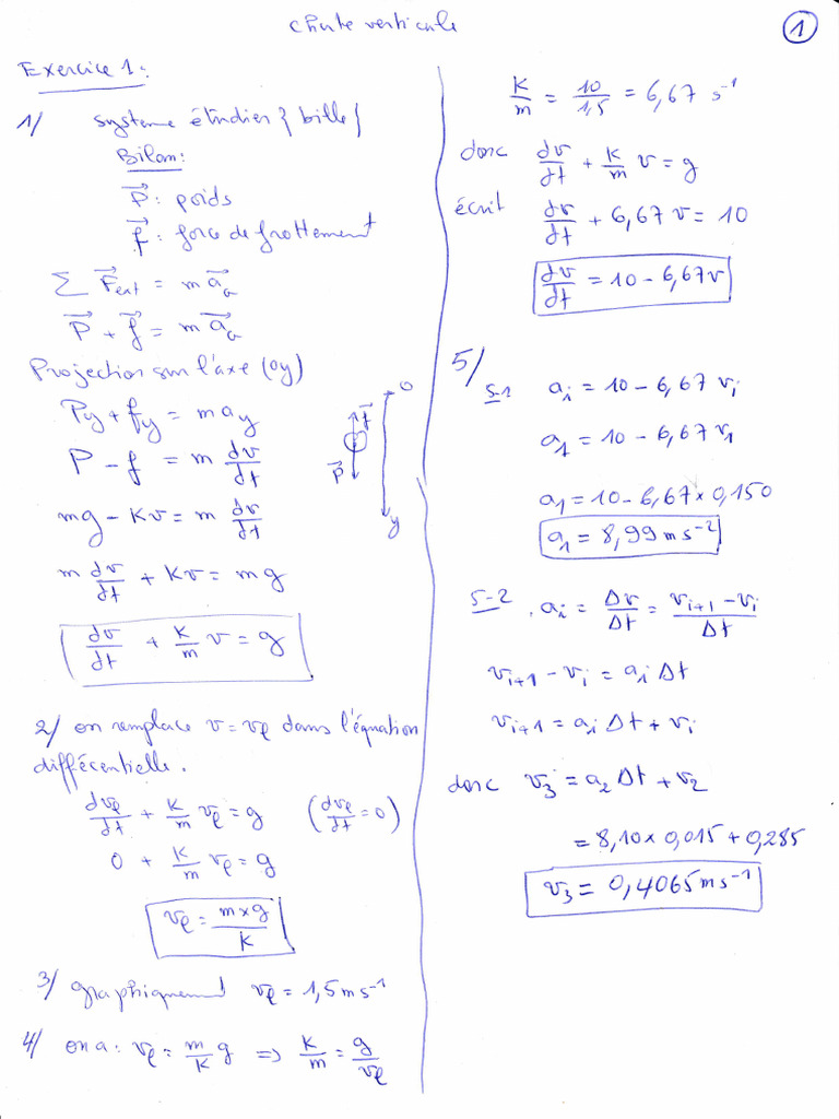 Solution Serie Chute Verticale | PDF