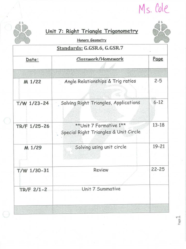 Unit 7 Packet KEY (1) | PDF