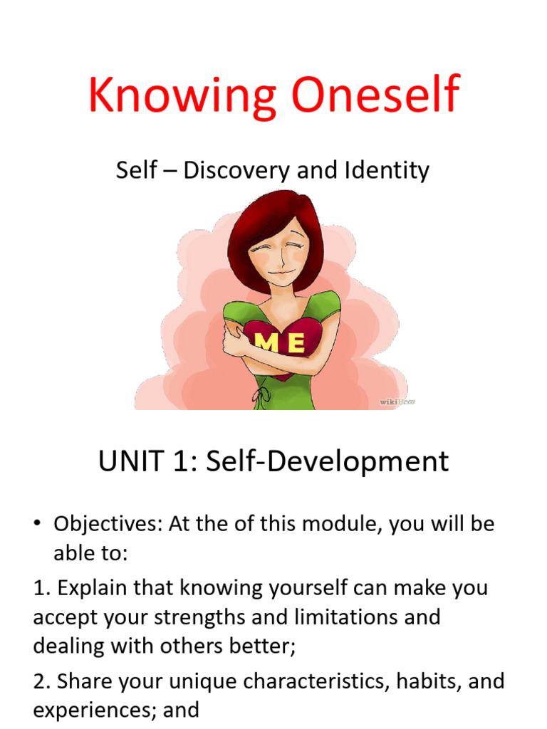 Knowing Oneself | PDF | Self | Thought