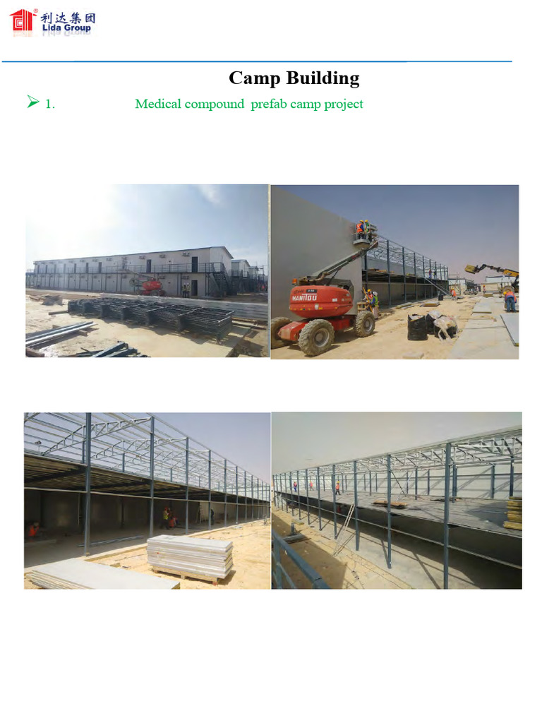 Camp Building Project - LIDA GROUP | PDF | Architectural Design ...