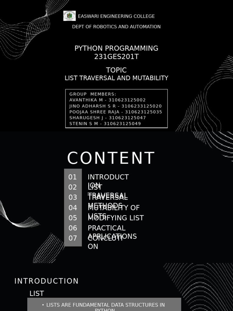 Grey Minimalist Business Project Presentation | PDF | Algorithms And Data Structures | Software ...