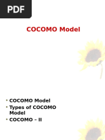 COCOMO Model Overview and Calculations | PDF | Applied Mathematics