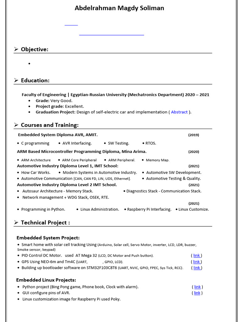 Abdelrahman Magdy Soliman - Copy | PDF | Microcontroller | Classes Of Computers