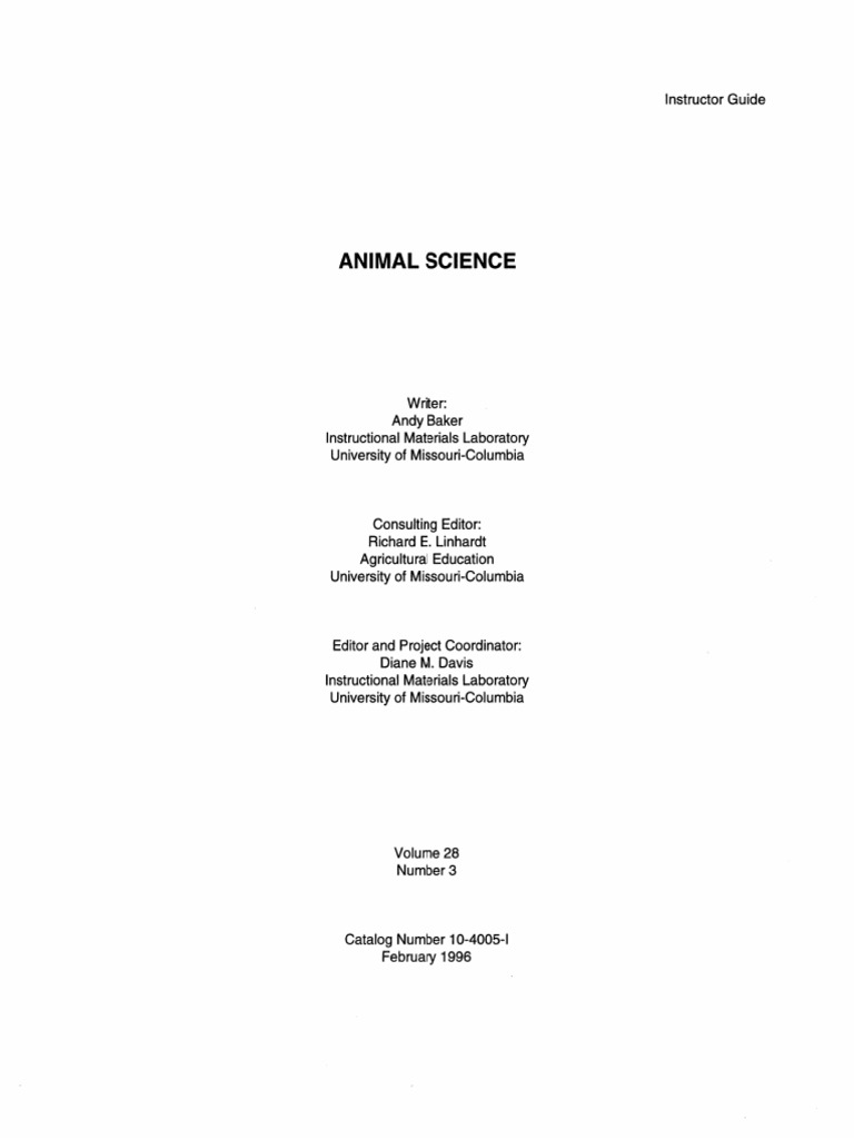 Animal Science (PDFDrive) | PDF