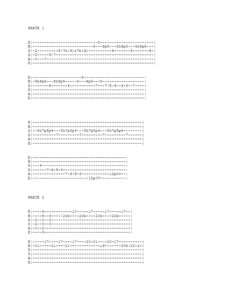 Erupcion Van Halen Tabss | PDF