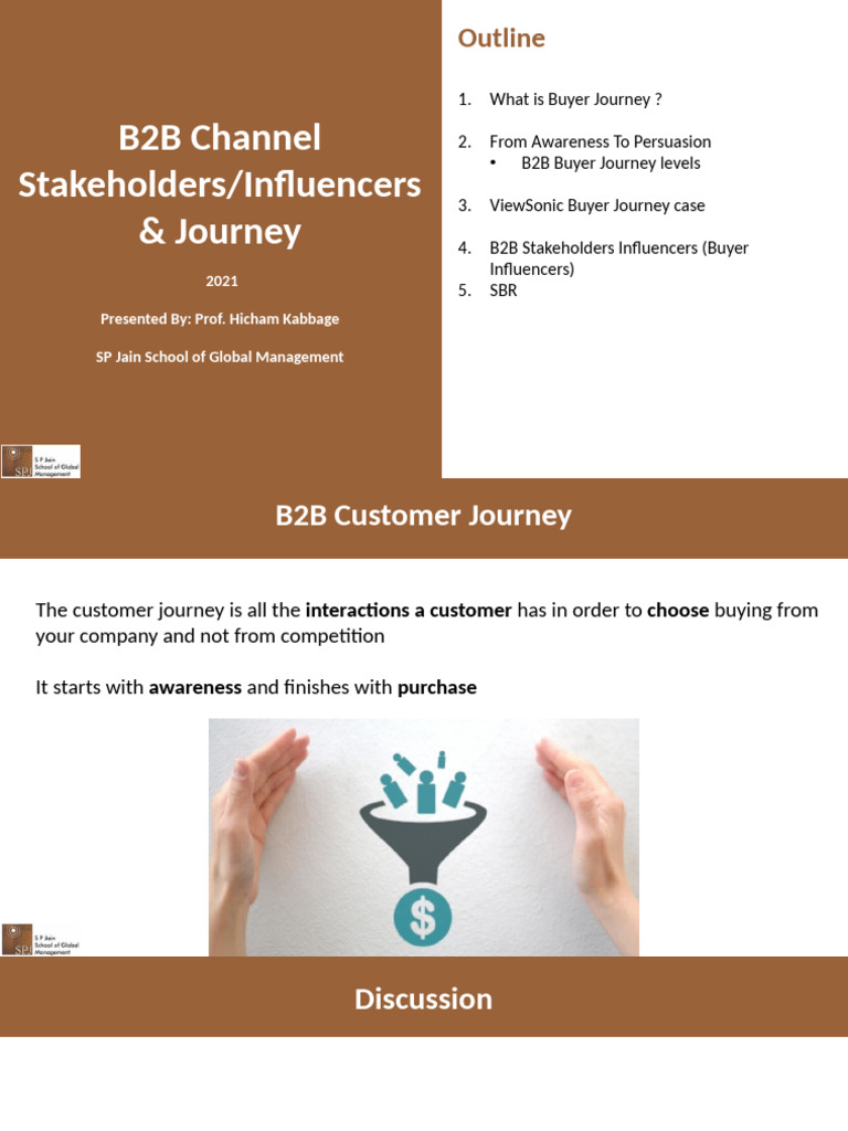 Lecture 5 Sales & Channels | PDF | Procurement | Customer Experience